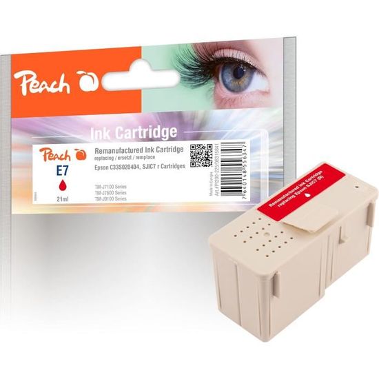 Cartouche D'Encre Rouge, Compatible Avec Epson C33S020404, Sjic7 Red ...
