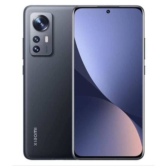Smartphone 5G Xiaomi 12 Lite - Noir - 6+128Go - Snapdragon 660 - Caméra ...