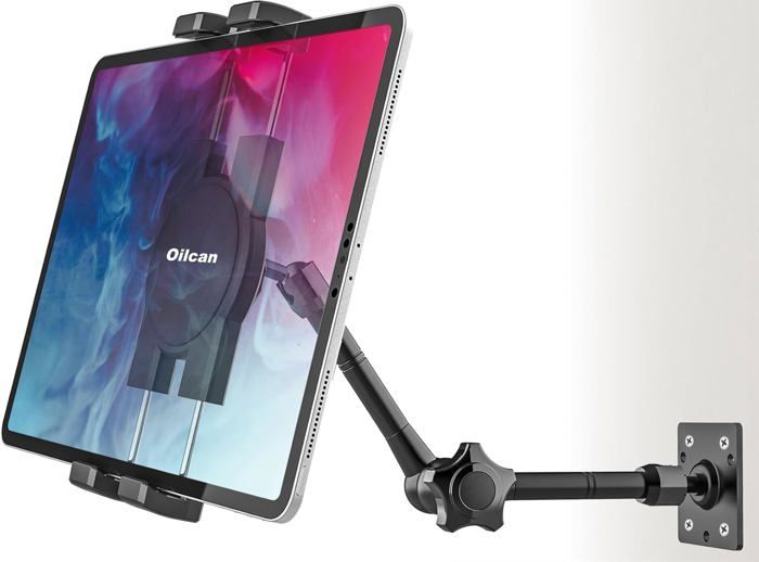 Support Tablette Mural - YSFMODE - Bras Articulé - Réglable - Rotation ...