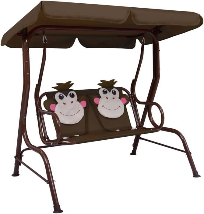 Balancelle pour Enfants Balançoire de Jardialançoire de Patio Terrasse ...