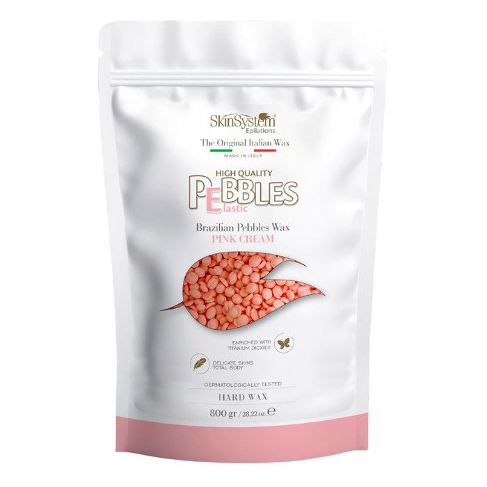 SkinSystem Le Pebbles High Quality Brazilian Pebbles Wax Pink Cream ...