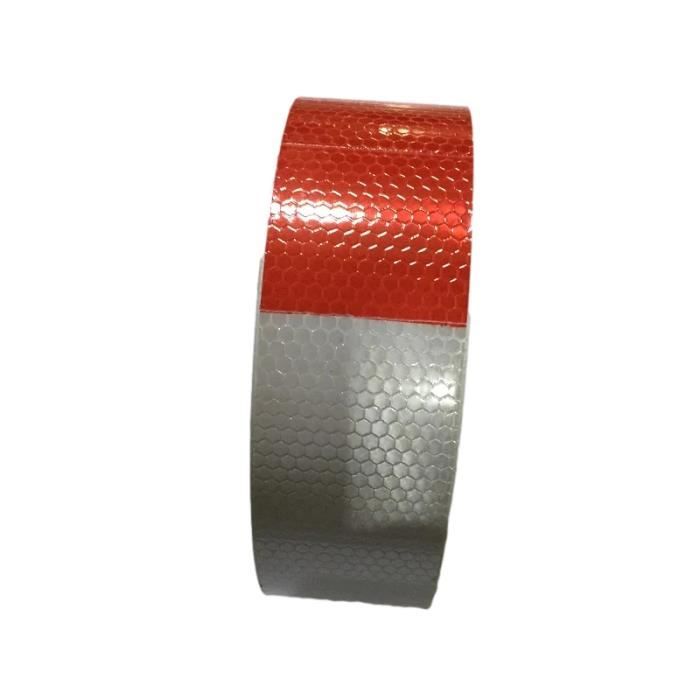 Bande d'avertissement réfléchissante en PVC,autocollant auto-adhésif ...