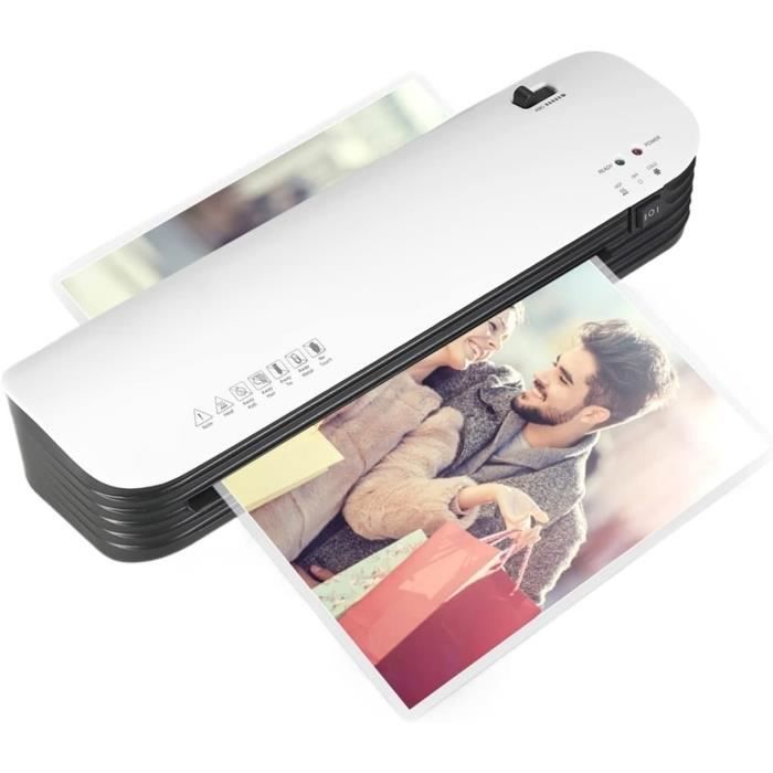 Plastifieuse Machine de laminateur Set A4 Système de plastification ...