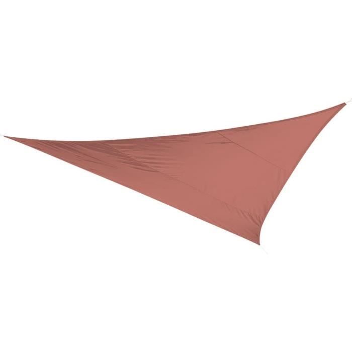 Voile D OMBRAGE Triangulaire 3M Terra Cotta [58] - Cdiscount Jardin