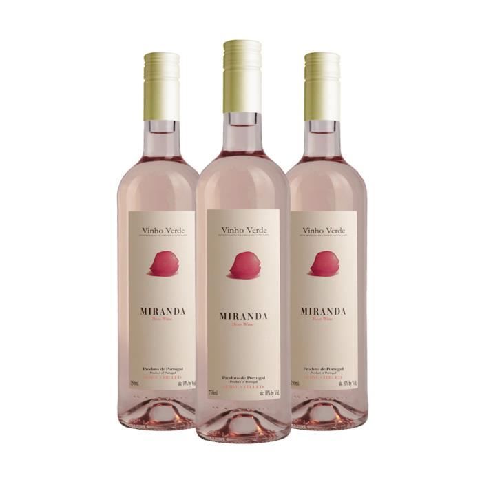 Pack 3 Miranda Rosé 0,75L - La cave Cdiscount