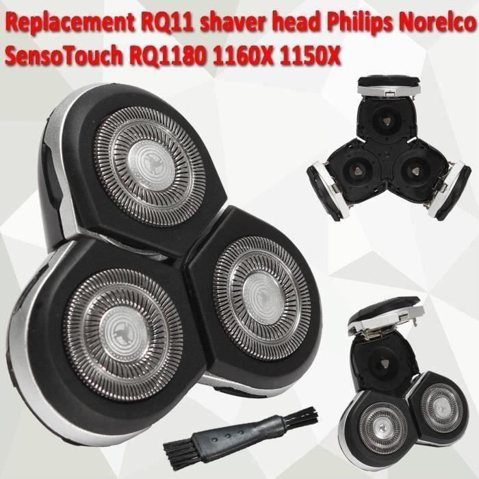 NEUFU Tête de Rasage Rasoir RQ11 Pour Philips Norelco SensoTouch RQ1180 ...