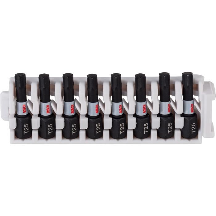 Bosch Professional 8 Pièces Pack D'Embouts De Vissage Torx (Impact ...