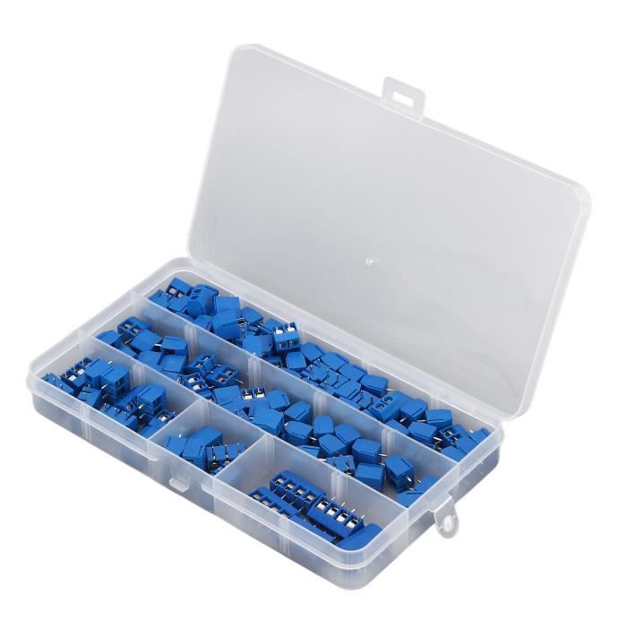 QID-Vis de montage sur PCB 100 Pièces PCB Montage Vis Borne en Cuivre 2 ...