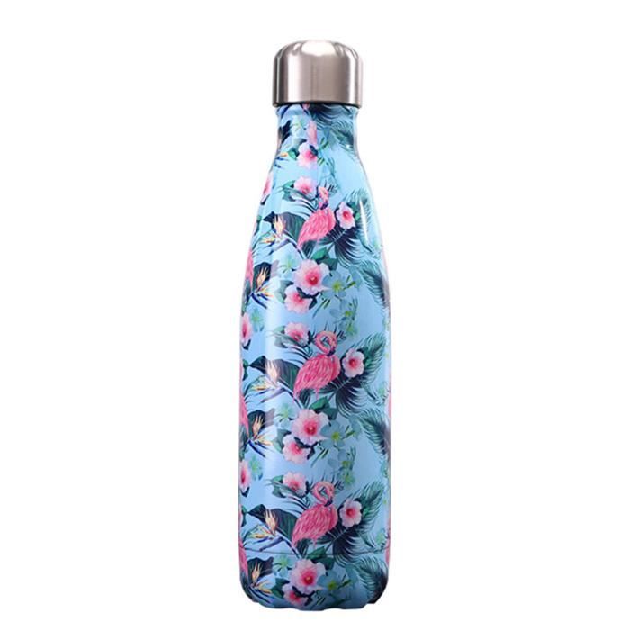 DAMILY® Bouteille d'eau - Gourde Inox Isotherme - Isolation sous Vide ...