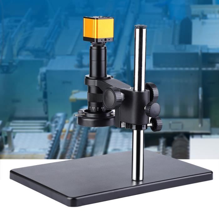 Caméra de microscope HDMI DIOCHE - 16MP + lumière annulaire 45 LED ...