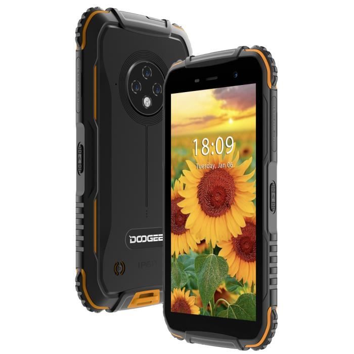 DOOGEE S35T Smartphone Robuste 64Go Android 11 Batterie 4350mAh IP68 ...