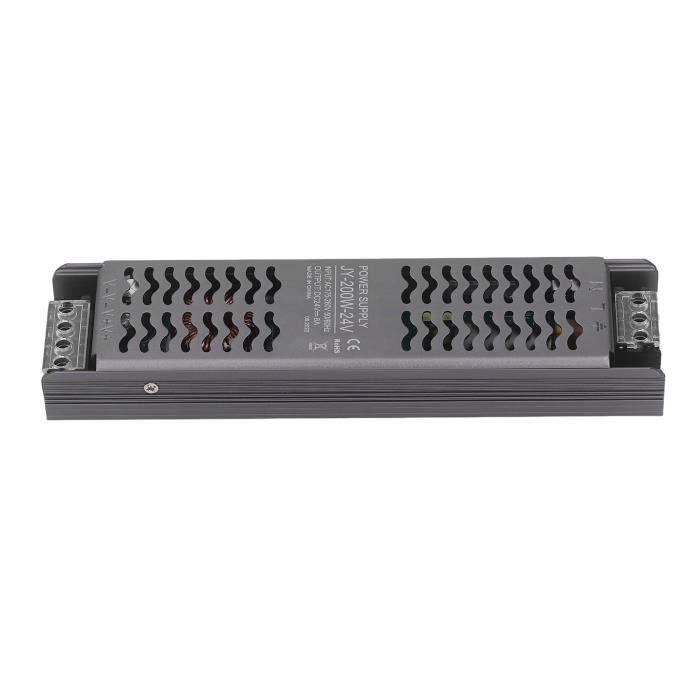Sonew Pilote LED Driver LED 200W AC 175‑260V à 24V DC Sortie basse ...