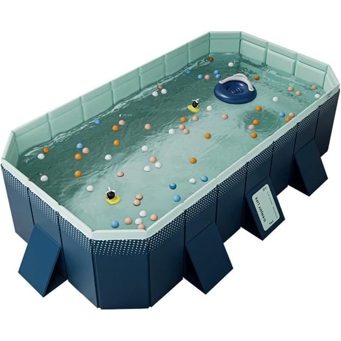 Piscine Hors Sol Rectangulaire De Luxe, Grandes Piscines Pliables sans ...