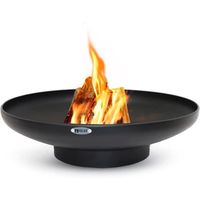 HEAT Outdoor Living Braséro (Ø80 Noir)102 - Cdiscount Jardin
