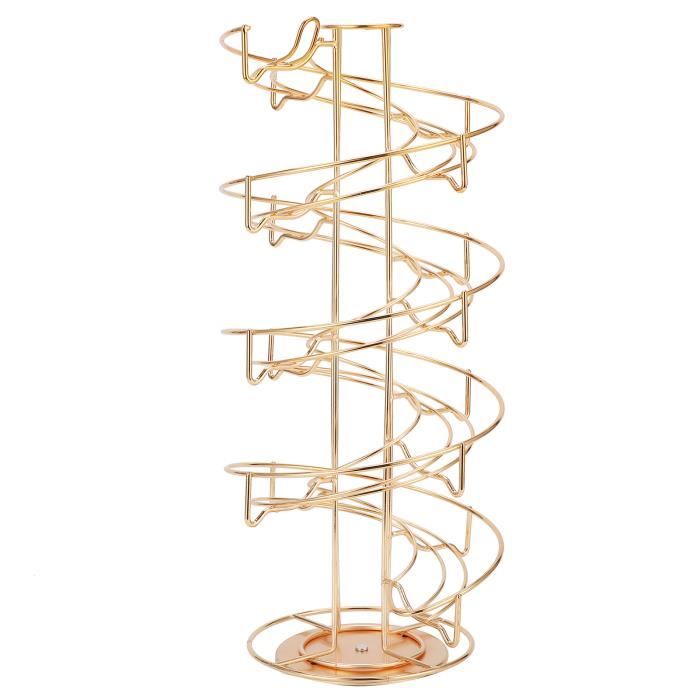 Support de capsule de café - TMISHION - Rotatif 360° - Métal chromé ...