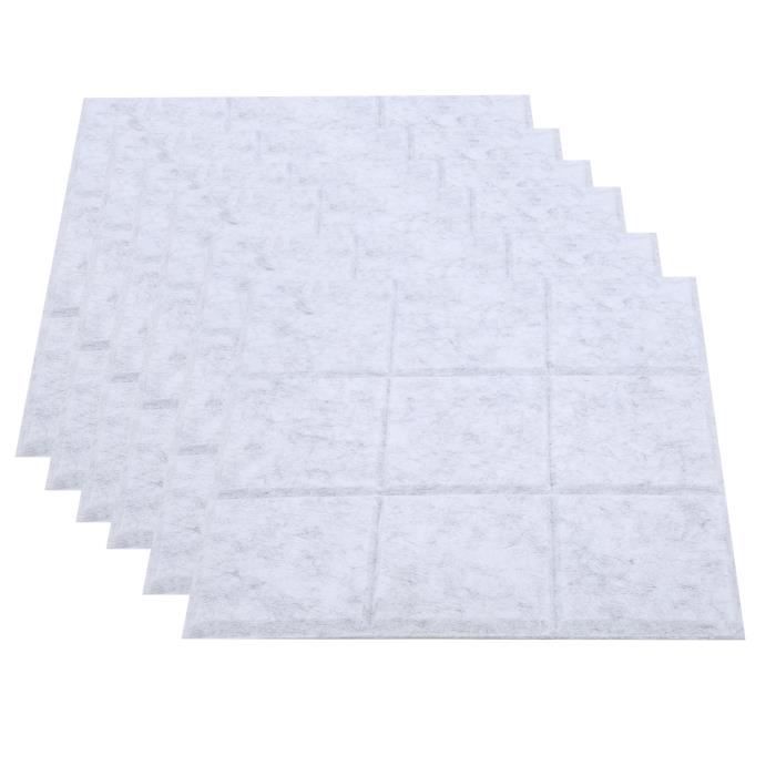 VGEBY Panneau absorbant acoustique 6pcs Feutre d'Absorption Acoustique ...