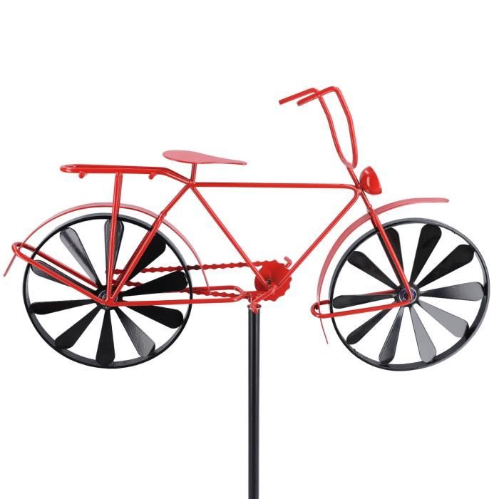 Vvikizy Décoration de Jardin en Métal Vélo Vintage pour Extérieur et ...