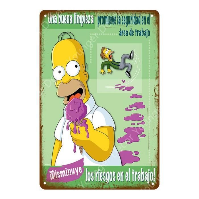 Affiche en métal pour Duff Beer,signes en métal pour alcool,Plaque ...