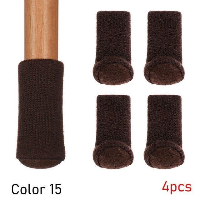PIED DE MEUBLE,Color 15--Housse de protection de pied de Table ou de ...