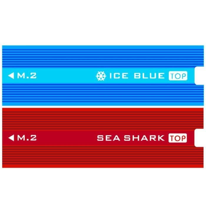 Red-Dissipateur thermique pour disque dur SSD, refroidisseur M.2 NGFF ...