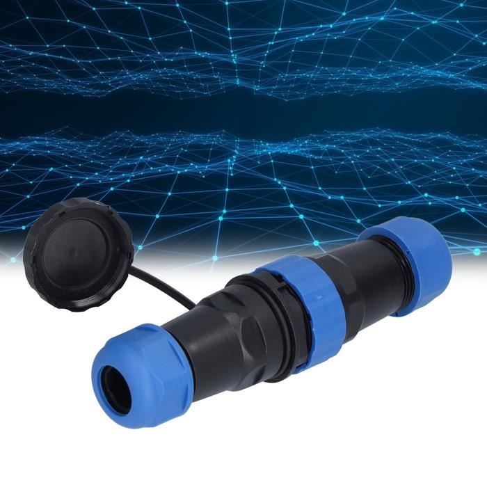 Akozon prise mâle femelle Connecteur d'aviation étanche PA66 PA6 ...