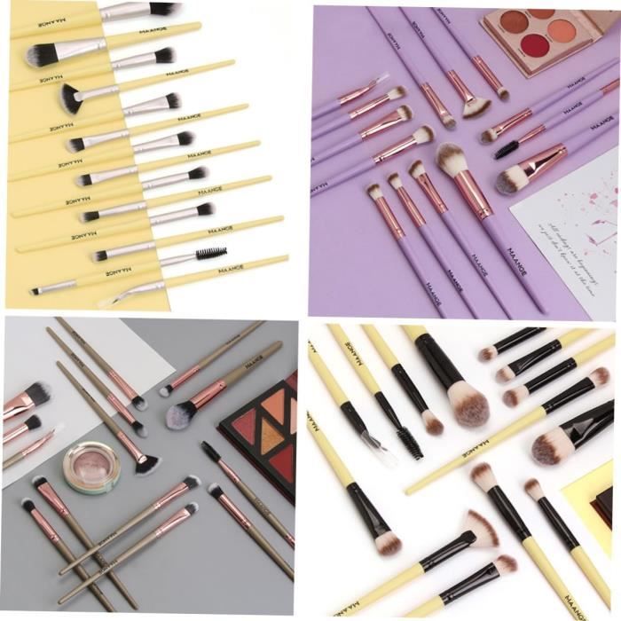 14 Pièces Pinceau Cosmétique Makeup Brushes Makeup Brush Set Makeup Kit ...