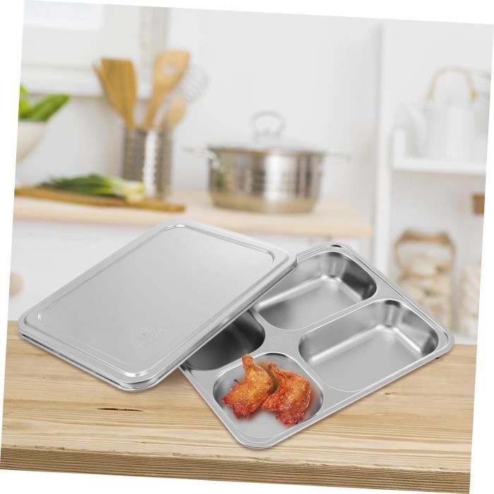 1 Pc Assiette De Diner Nourriture Pour Enfants Plateaux À Vaisselle ...