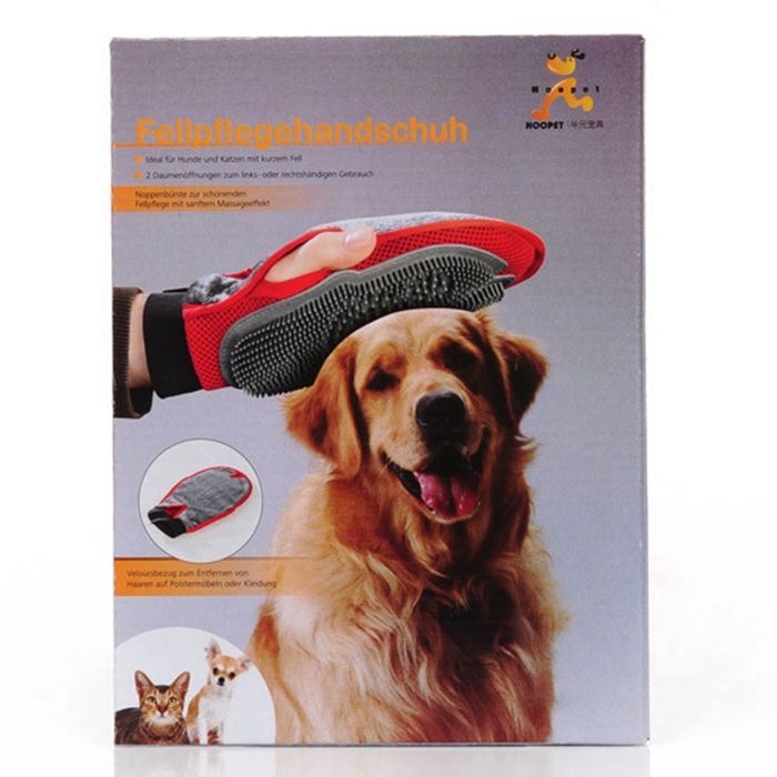 Gant de toilettage - Animal Domestique - Brosse Massage - Doux et ...