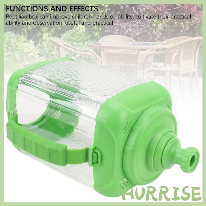 Garosa Cage Observation Reptile Transparent Portable Jouet Exploration ...