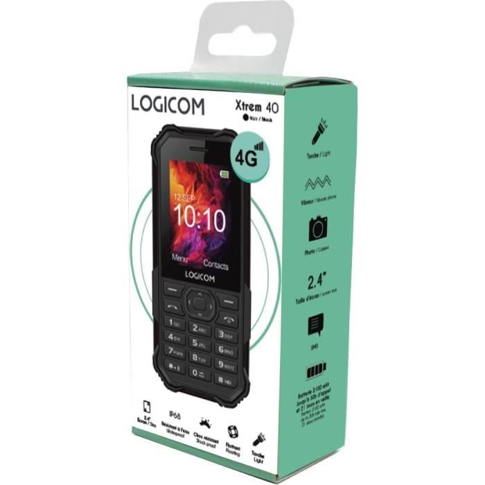 Téléphone Mobile - LOGICOM - XTREM 40 - Noir - Cdiscount Téléphonie