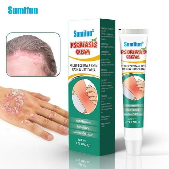 Crème Dermatite Eczéma Pommade Cicatrisante Antibactérien Psoriasis ...