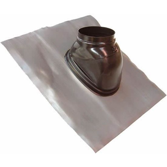 Solin plomb pour pente de 25 a 45° noir avec rotule - Cdiscount Bricolage