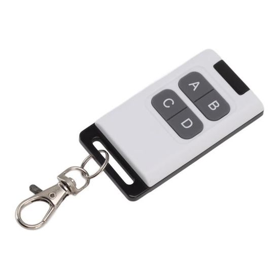 Zerone Cloning Remote Control, DC12V Cloning Key Fob 433MHz for Garage ...