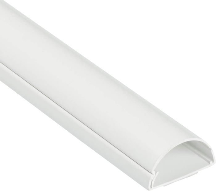 1D4020W Mini+ Cache-Câbles Mural Pour Câbles Tv, À Peindre, Cache ...