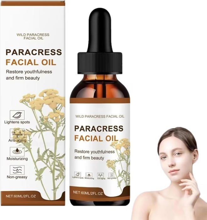 Paracress Facial Serum,Natural Paracress Extract Oil,Anti-Aging ...