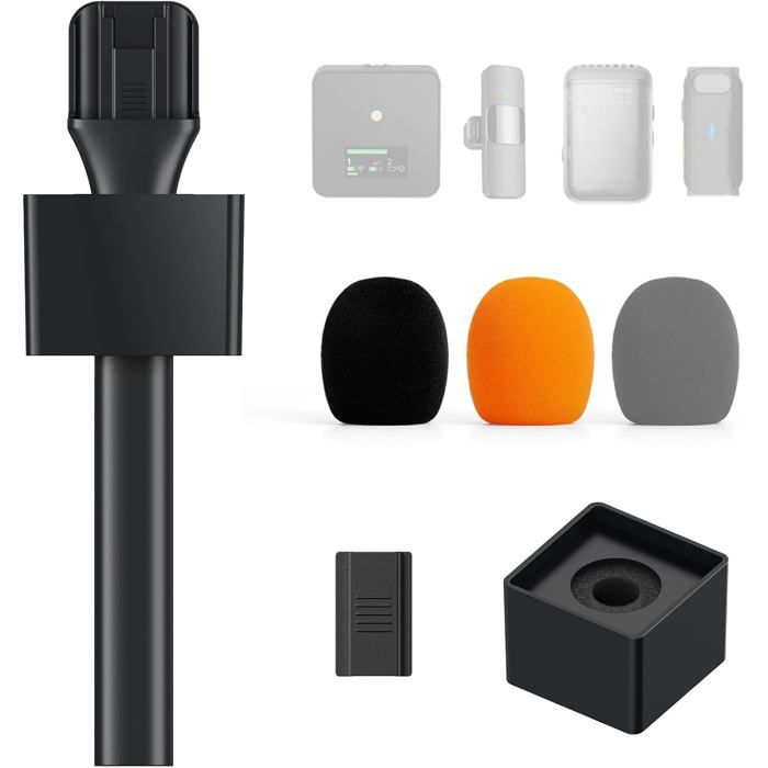 TONOR Poignée pour Microphone DJI Mic RODE, Support de Micro à Main ...
