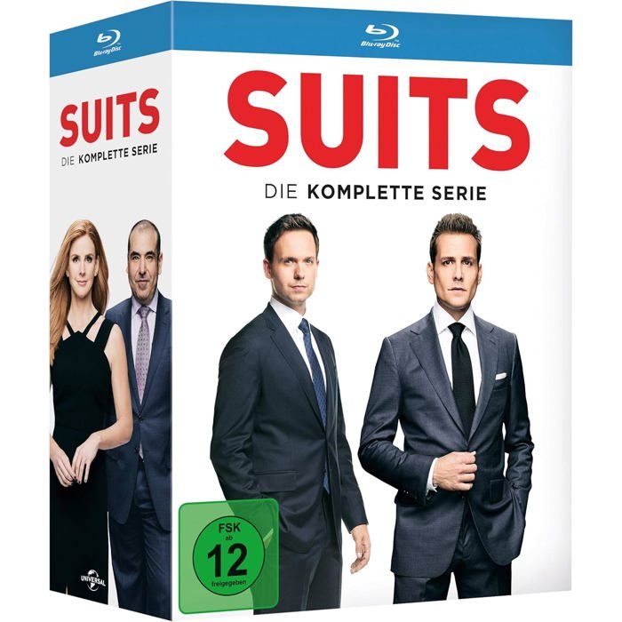 Suits Blu-Ray Suits-Die Komplette Serie 134 Épisodes Import - Cdiscount DVD