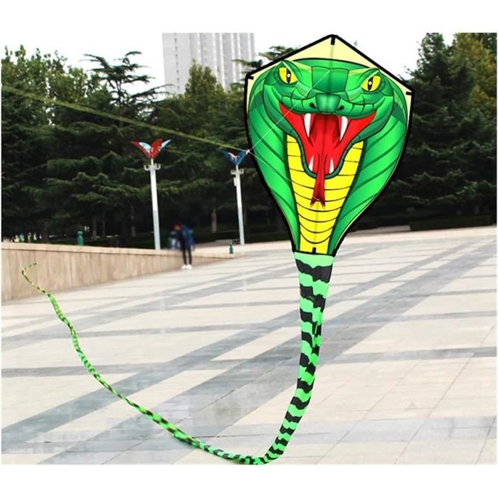 Cerf-Volant Grand 8-15 M Serpent-Power Cobra Cerf-Volant Animal Vent ...