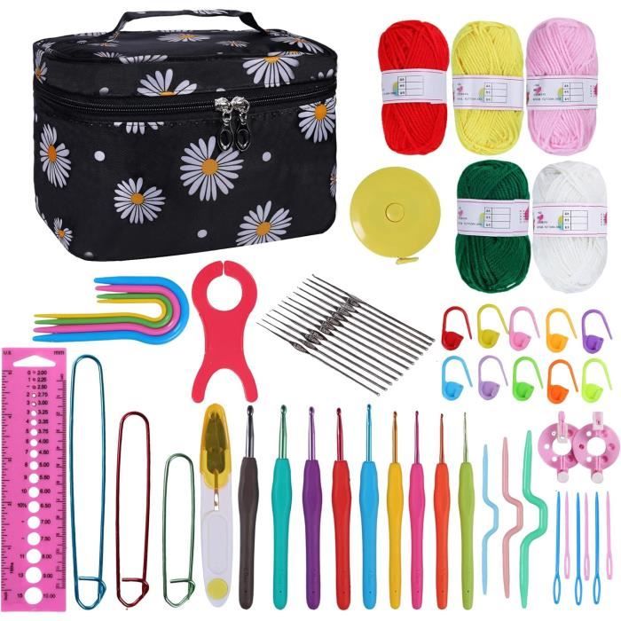 Kit De Crochet Pour Débutants, Adultes Et Enfants, 59 Pièces Avec ...