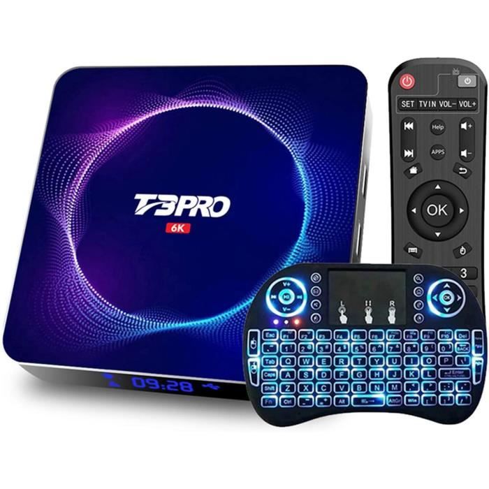 2021 Newest Android TV Box 10.0, T3 Pro Android Box Allwinner H616 Quad ...