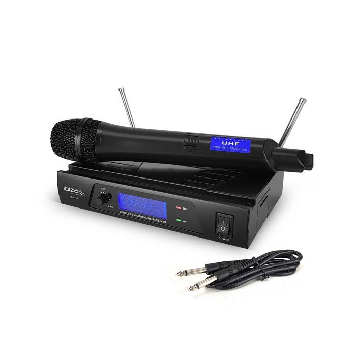 Système microphone UHF 1 Canal - 863.90Mhz - Ibiza Sound UHF10A ...