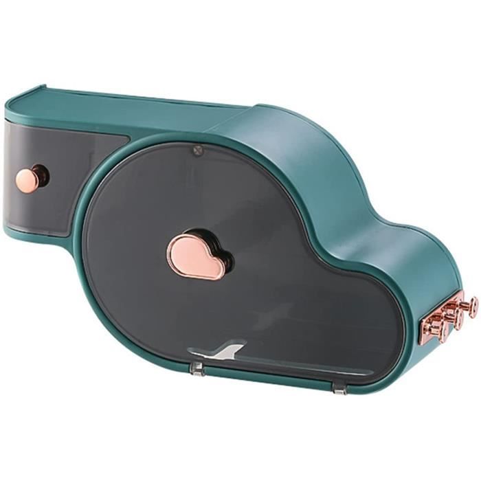 Porte Rouleau Papier Hygiénique, Rangement Mural Papier Toilette avec ...