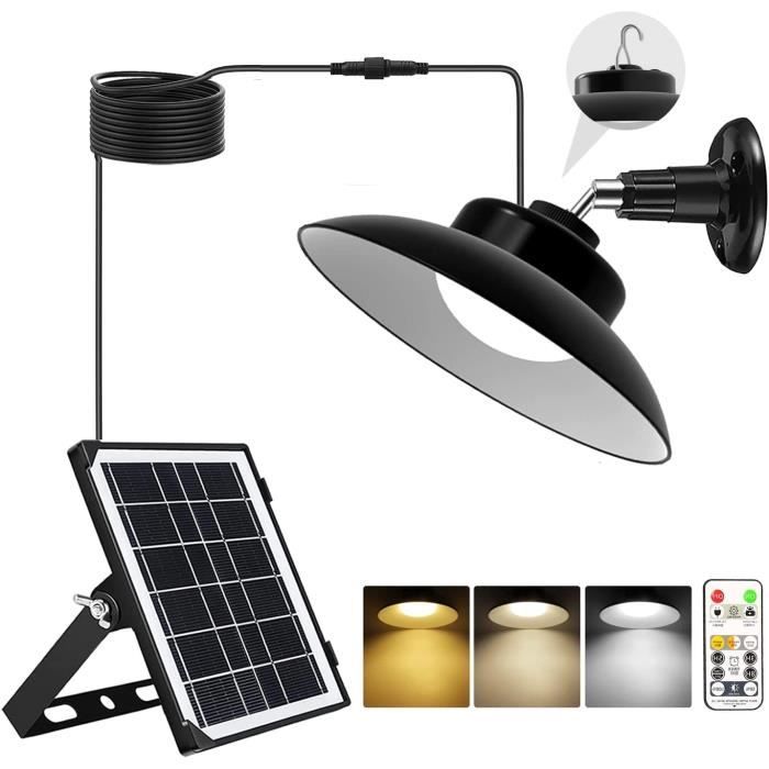 Lampe Solaire Interieur Pour Extérieur Et Intérieur Projecteur Solaire,Led Étanche Ip65 Câble De ...