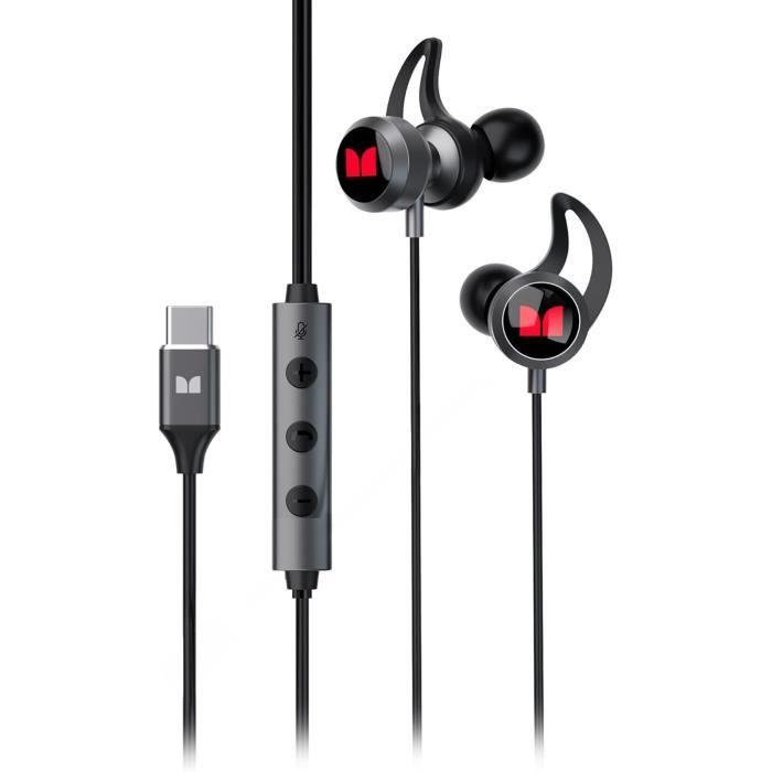 Sg11 Écouteurs De Jeu Filaires Usb-C Avec Microphone Intégré Et ...