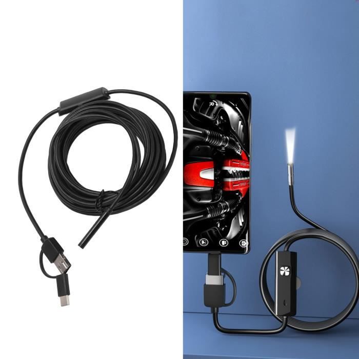 PAR - Caméra Endoscope Endoscope Industriel, Micro Compatible avec une ...