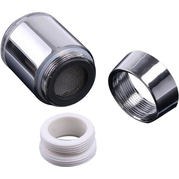 Embout Robinet Cuisine Led Coloré 7 Couleurs LumineuxRobinet Cuisine ...