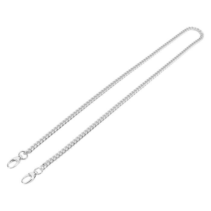 Qiilu Chaîne gourmette en métal 8 pièces 1.2m chaîne gourmette en ...