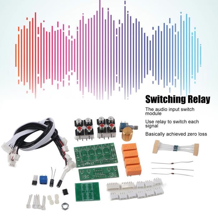 Module De Commutation Dentrée Audio Carte De Commutation Bricolage