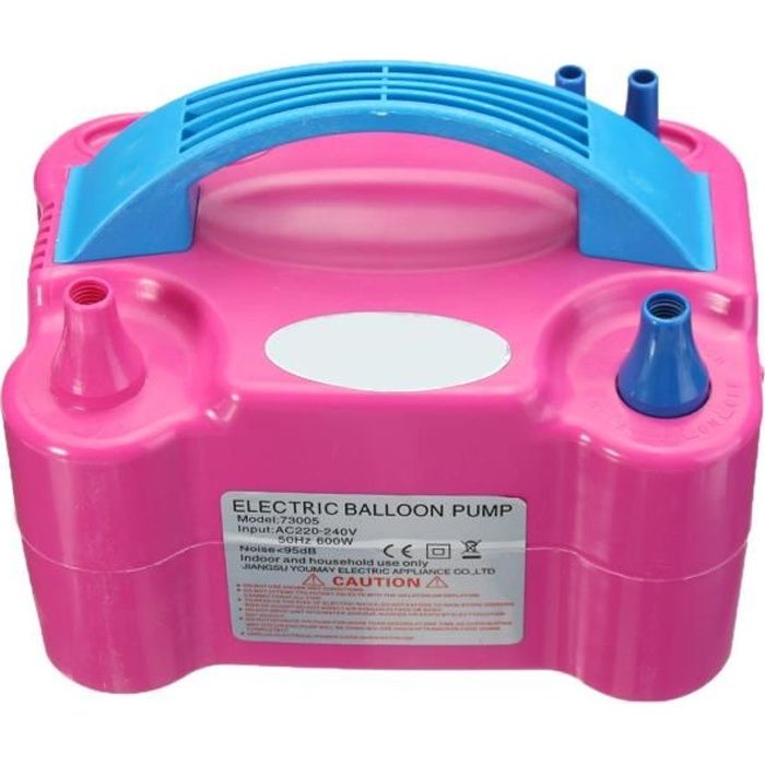 Gonfleur Ballon Pompe Électrique 600W Double trou Haute tension AC ...