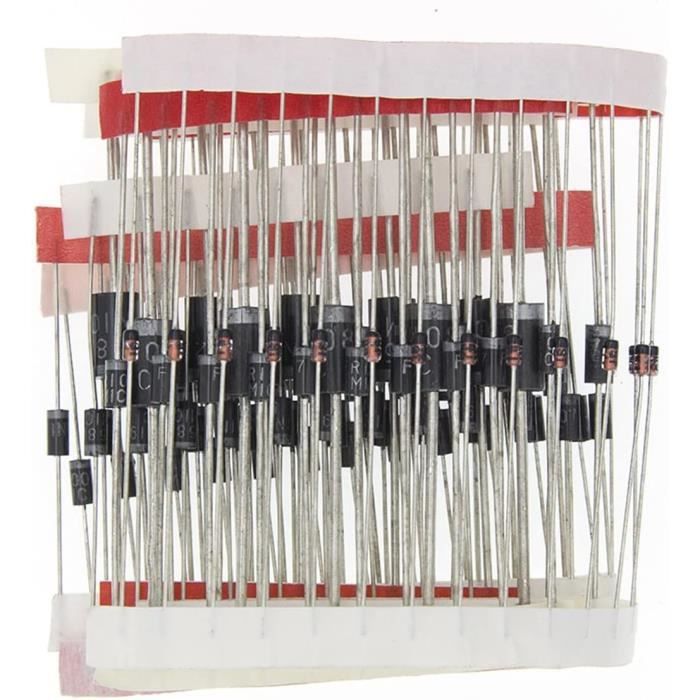 200Pcs 14 Sortes De 200 Diodes Sample Pack 1N5404 1N4007 Rl207 1N5408 ...